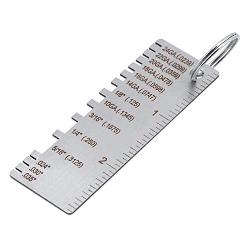 Snapklik.com : Debaishi Wire/Metal Sheet Thickness Gauge Stainless ...