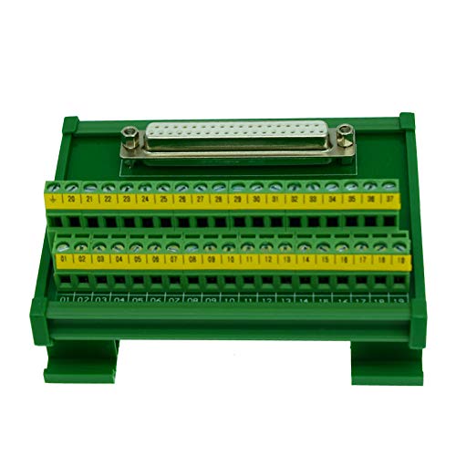 Generic Db37 D-Sub Din Rail Mount Interface Module, Db37 Female ...
