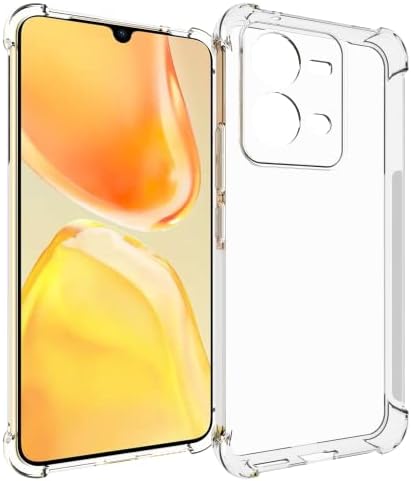 USTIYA Funda para Vivo V25 5G y Vivo V25e 4G y Vivo X80 Lite 5G Case Uso Rudo Transparente ...