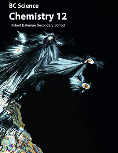 Amazon.com: BC Science Chemistry 12: Robert Bateman Secondary School ...