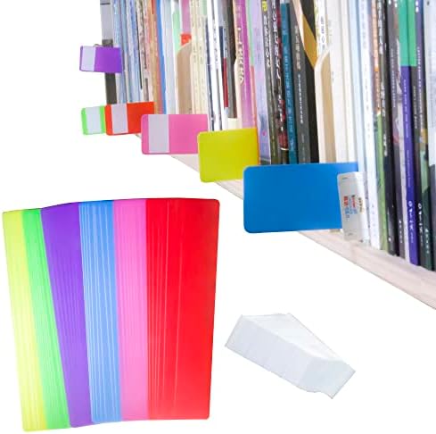 Amazon.com : 48PCS 12x2inch Thick Library Book Dividers for Shelves ...