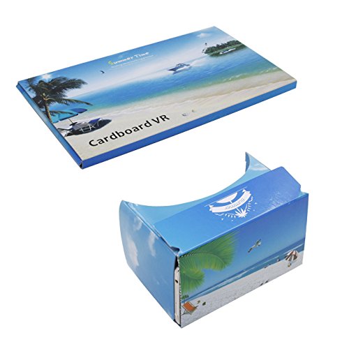 Cardboard vr by IHUAQI Google Expedition VR Headset 4C Printing Glossy ...