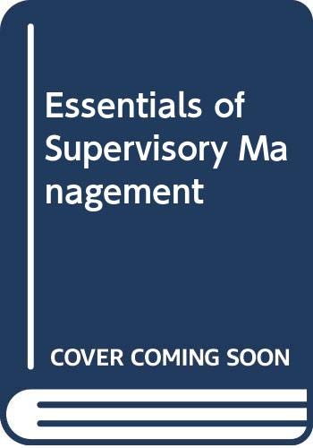 Essentials of Supervisory Management: C.H. John: 9780304310111: Amazon ...