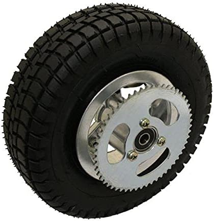 Amazon.com: 110/50-6.5” Mini Bike Wheel Rear Tire, Rubber Wheel Tire ...