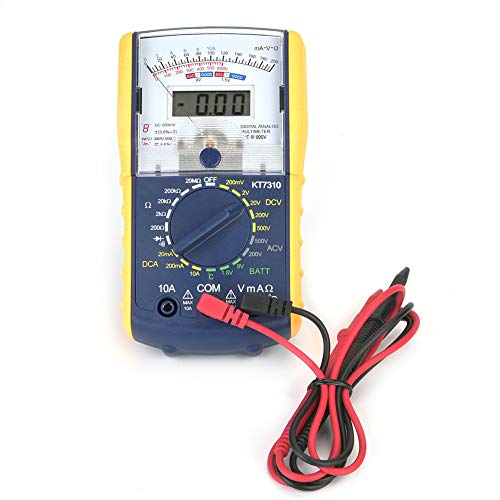 KT7310 8 Function 20 Range High Accuracy Analog Multimeter, DCV/DCA/ACV ...