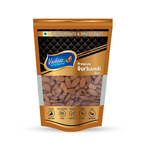 Vaidaaz Premium Gurbandi Giri Almond 100% Fresh and Natural | Extra Oil ...