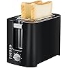 Amazon.com: Bonsenkitchen Compact Toaster 2 Slice with Reheat/Cancel ...