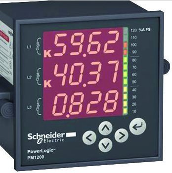Schneider METSEPM1200 POWER METER PM 1200 with Modbus RS485 ...