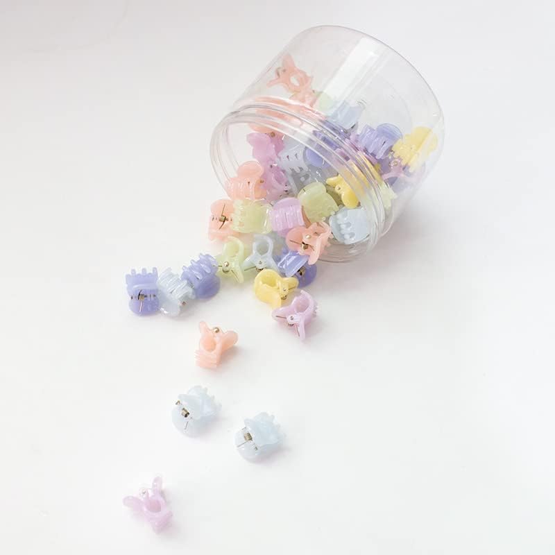 Amazon.com: 50PCS Mini Hair Claw Clips for Women Girls, Small Hair ...