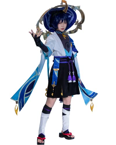 NSPSTT Wanderer Cosplay Genshin Impact Cosplay Wanderer Cosplay Costume ...
