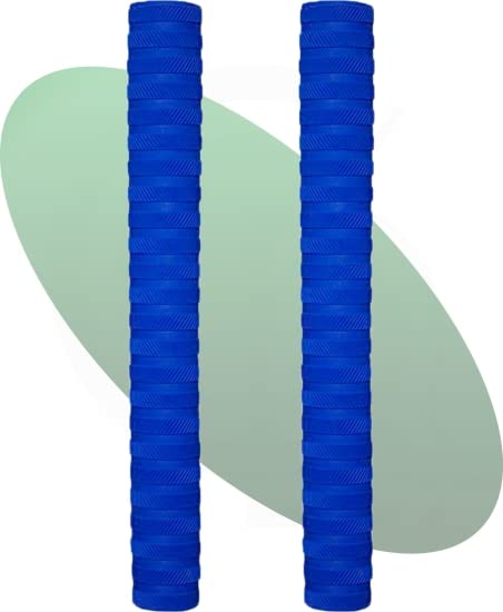 Buy CLOVERBYTE Bat Replacement Blue Grip Pack of 2 Soft Rubber Cricket ...
