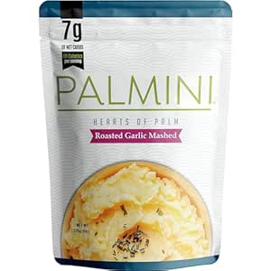 Amazon.com : PALMINI Roasted Garlic Mashed Hearts Of Palm, 226 GR ...