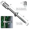 Amazon.com : RiaYer Stainless Steel Trellis Wire Kit for Climbing ...