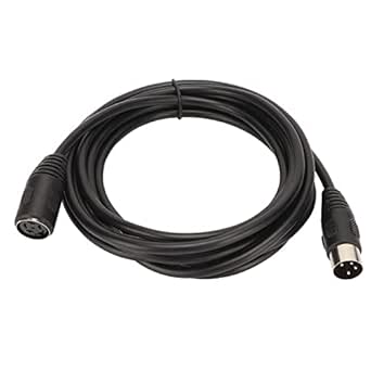 Amazon.com: Septpenta 4 Pin DIN Connector Cable, 9.8Ft 4 Pin DIN Male ...