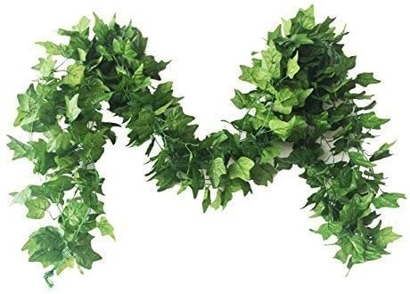 Amazon.com: Sggvecsy 3 Pcs Artificial Ivy Vines Kit 6.4Ft Odorless Silk ...