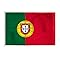 Amazon.com: AGAS 12" x 18" Mini Portugal Flag Heavyweight Nylon Brass ...