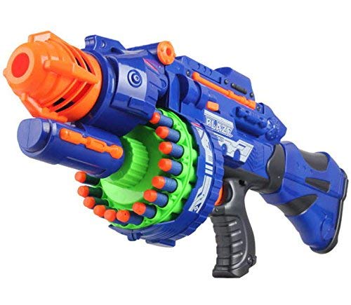 SP ENTERPRISE Big Size Blaster Gun Toy with 40 Soft Bullets, Motorized ...
