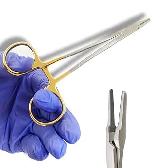 MASTERYD 5" T/C Micro Ryder Needle Holder Driver with Tungsten Carbide ...