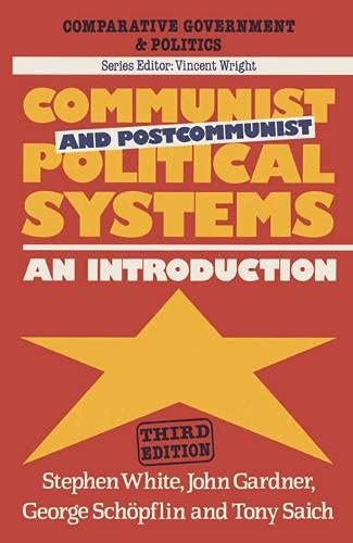 Amazon | Communist Political Systems: An Introduction (Comparative ...