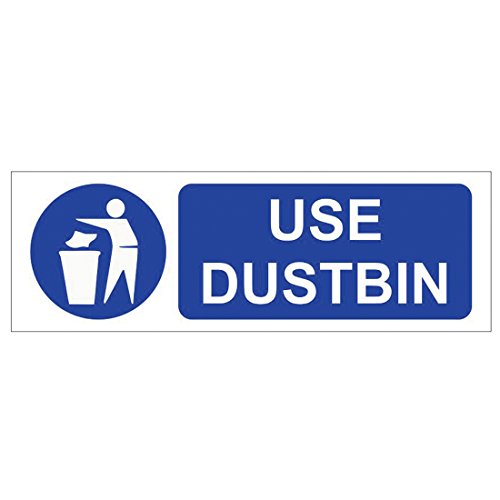 Sign World Use Dust Bin Sign Board on 3mm Foam Board : Amazon.in ...