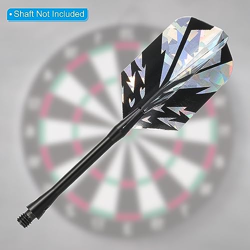 PATIKIL Slim Dart Flights, 5 Pack PET Unique Design Dart Accessories ...