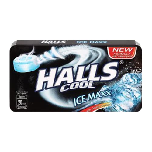 Halls Ice Maxx Candy, Black & White, 22.4 g : Amazon.in: Home & Kitchen