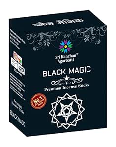 Sri Kanchan Black Magic Premium Incense Sticks| 100% Herbal - Natural ...