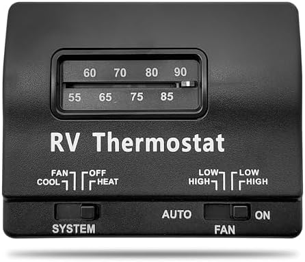 7330F3852 Thermostat Single Stage Heat and Cool Compatible with Coleman ...