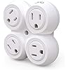 360 Electrical 36031 Revolve Basic 4 Rotating Adapter multi-outlet, No ...