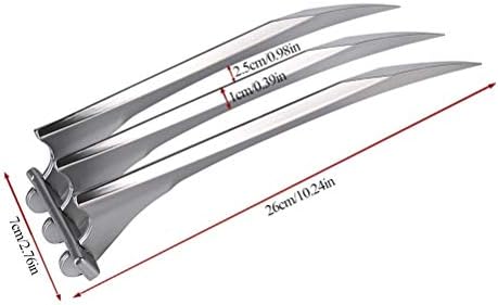 Amazon.com: Wolverine Claws Realistic Plastic Cosplay Costume Props ...