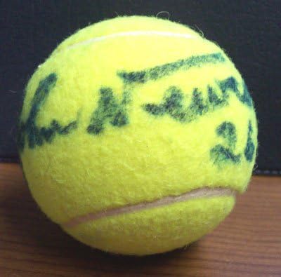 Amazon.com: Sports Memorabilia John Newcombe Autographed Tennis Ball