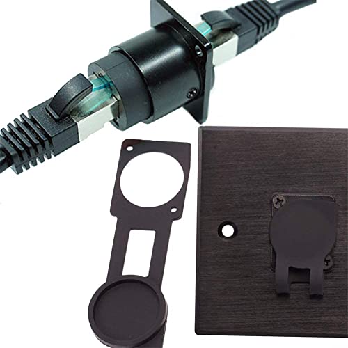 PENGLIN 5PCS D-Type RJ45 CAT6 Adapter, RJ45 CAT6 Panel Mount Female to ...