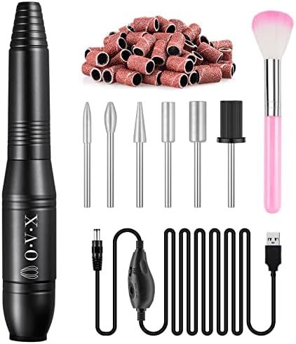Amazon.com: Professional 20000 RPM USB Nail Drill Efile Kit for Acrylic ...