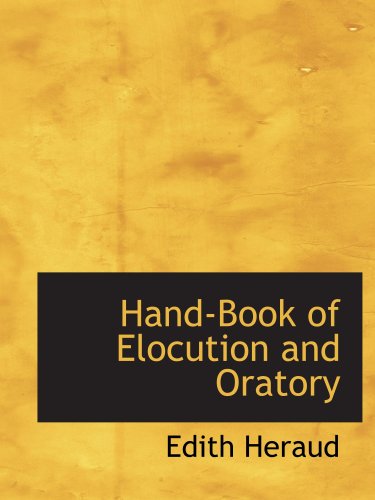 Hand-Book of Elocution and Oratory : Amazon.in: Books