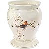 Amazon.com: Avanti Linens - Wastebasket, Decorative Trash Can, Nature ...
