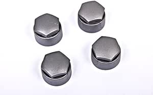 Genuine Wheel Bolt Grey Caps 4pcs 4F0601173AZ37, Hubcaps - Amazon Canada