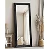 Amazon.com: ABSWHLM Full Length Mirror 65"x24" Solid Wood Frame Floor ...