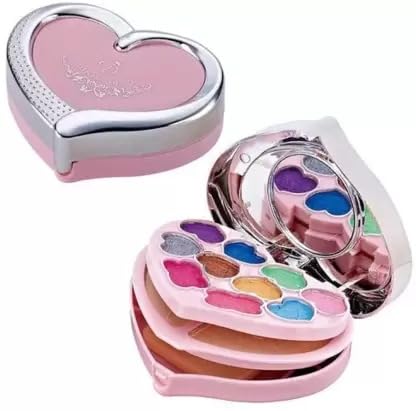 FITBYTE Professional Mini Makeup Kit 8 Eyeshadow 2 Blusher 2 Compact 4 ...