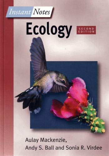 Instant Notes in Ecology (2nd, 01) by MacKenzie, Aulay - Ball, Andy ...