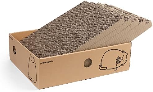 Amazon.com : Cat Cardboard Scratcher Refill,Cat Scratch Pad Replacement ...