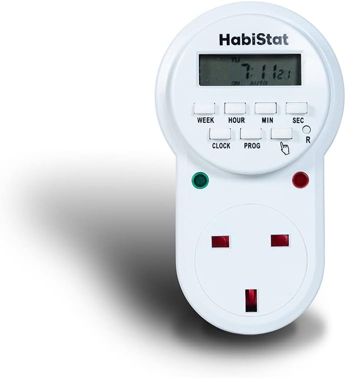 HabiStat – Digital Seconds Timer – Control Reptile Heating & Lighting ...