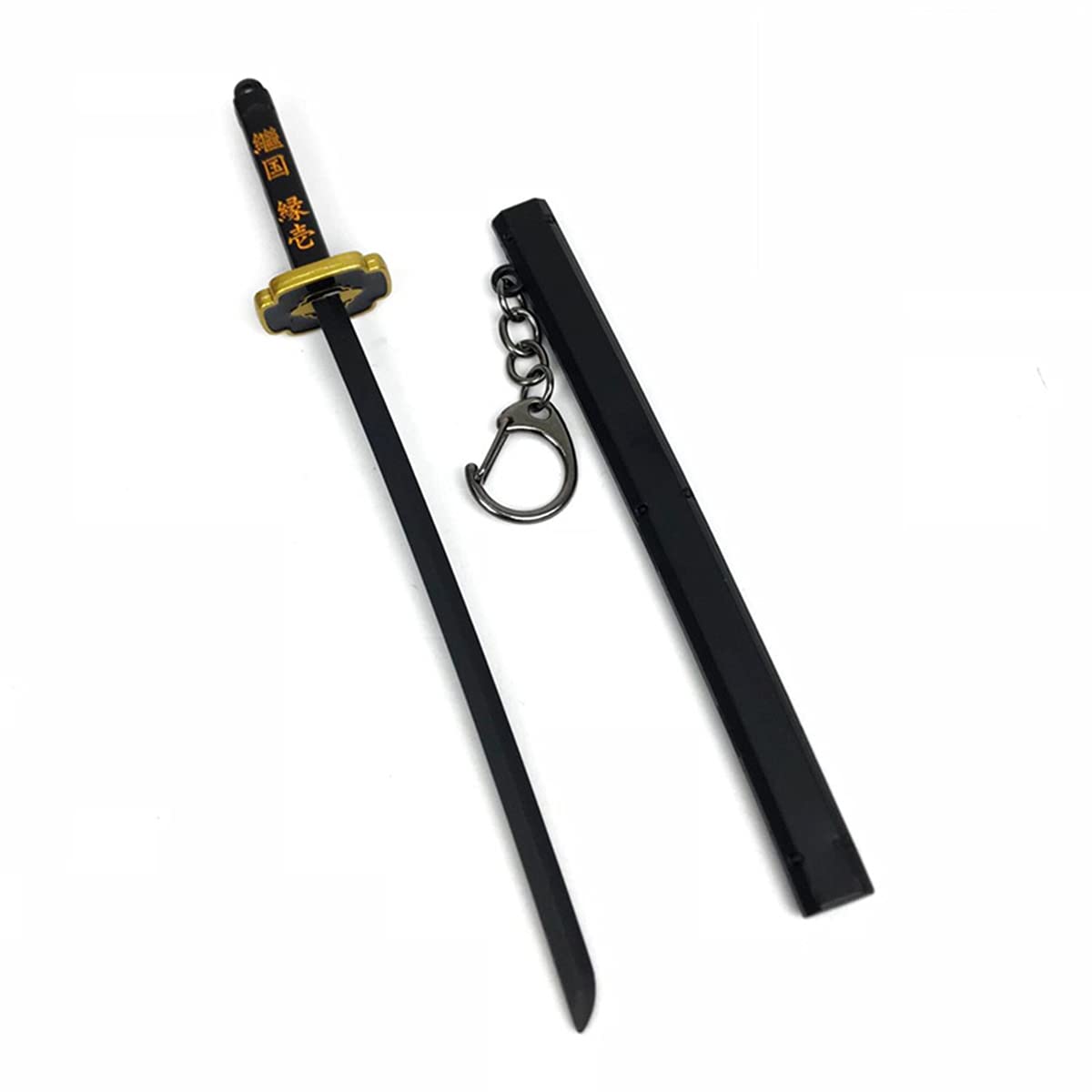 Buy Demon Slayer Mini Katana Keychains Anime Figure Tanjiro For Men ...