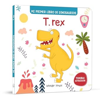 My First Dino Board Book: Trex - Spanish : Wonder House Books: Amazon ...