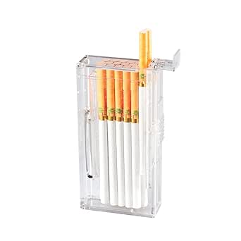 Amazon.com: Pocket Cigarette Case/Box for 100's Cigarette Portable ...