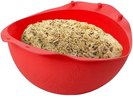 webake Silicone Loaf Tin Round Bread Tins Baking Mould Microwave ...