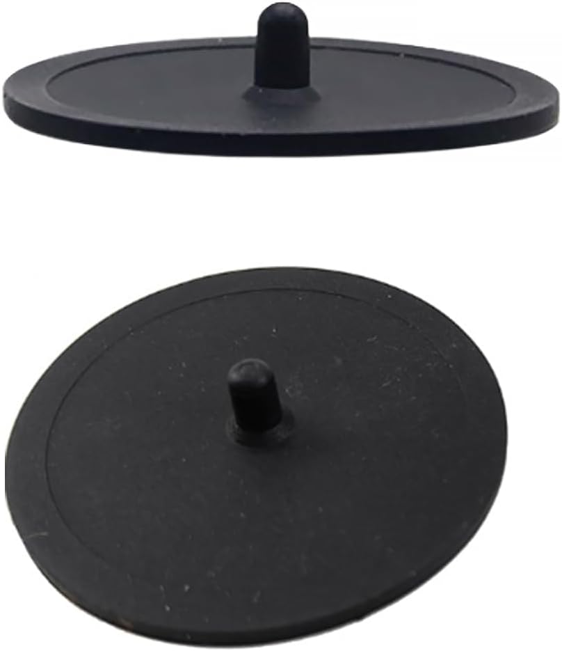 IUSOT 2 Pcs Black Rubber Blind Filter Backflush Disk, 50MM Coffee ...