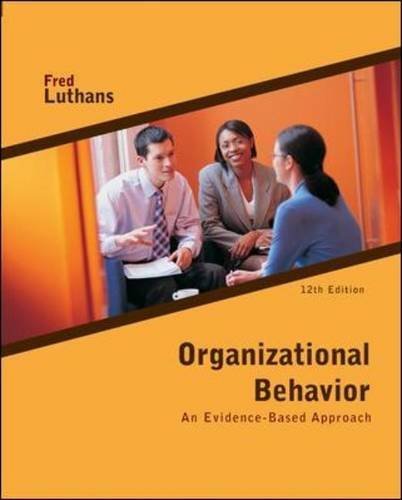 Organizational Behavior by Fred Luthans (2010-01-14): Fred Luthans ...