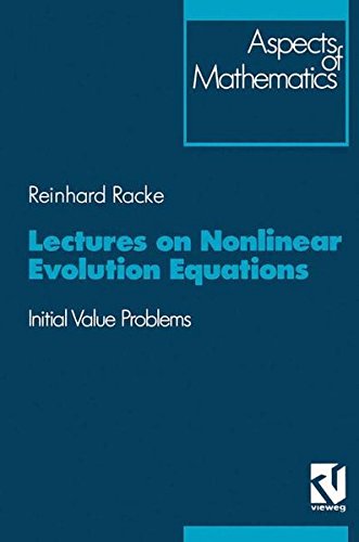 『Lectures on Nonlinear Evolution Equations: Initial Value - 読書メーター