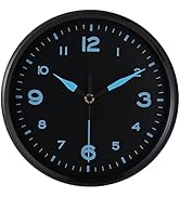 Amazon.com: DIYZON Vintage Wall Clock, 12'' Retro Silent Non Ticking ...