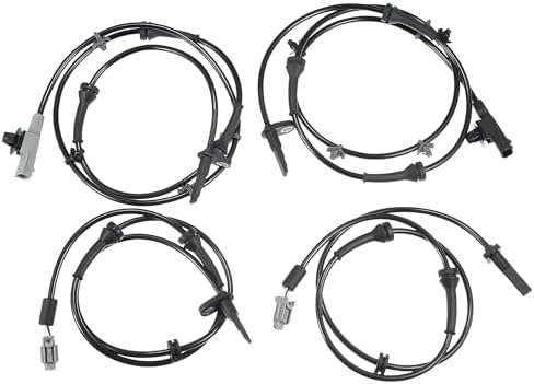 Amazon.com: uxcell Front Left Right Rear Left Right Car ABS Sensor ...